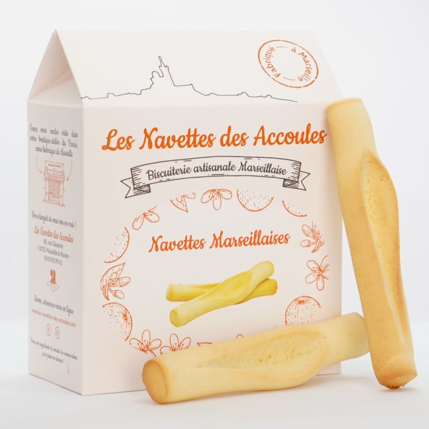 Boîte de 12 Navettes de Marseille - Les Navettes des Accoules - Marseille